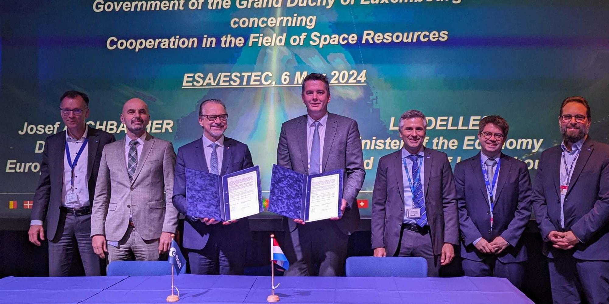 ESA and Luxembourg extend space resources collaboration - The Luxembourg Government