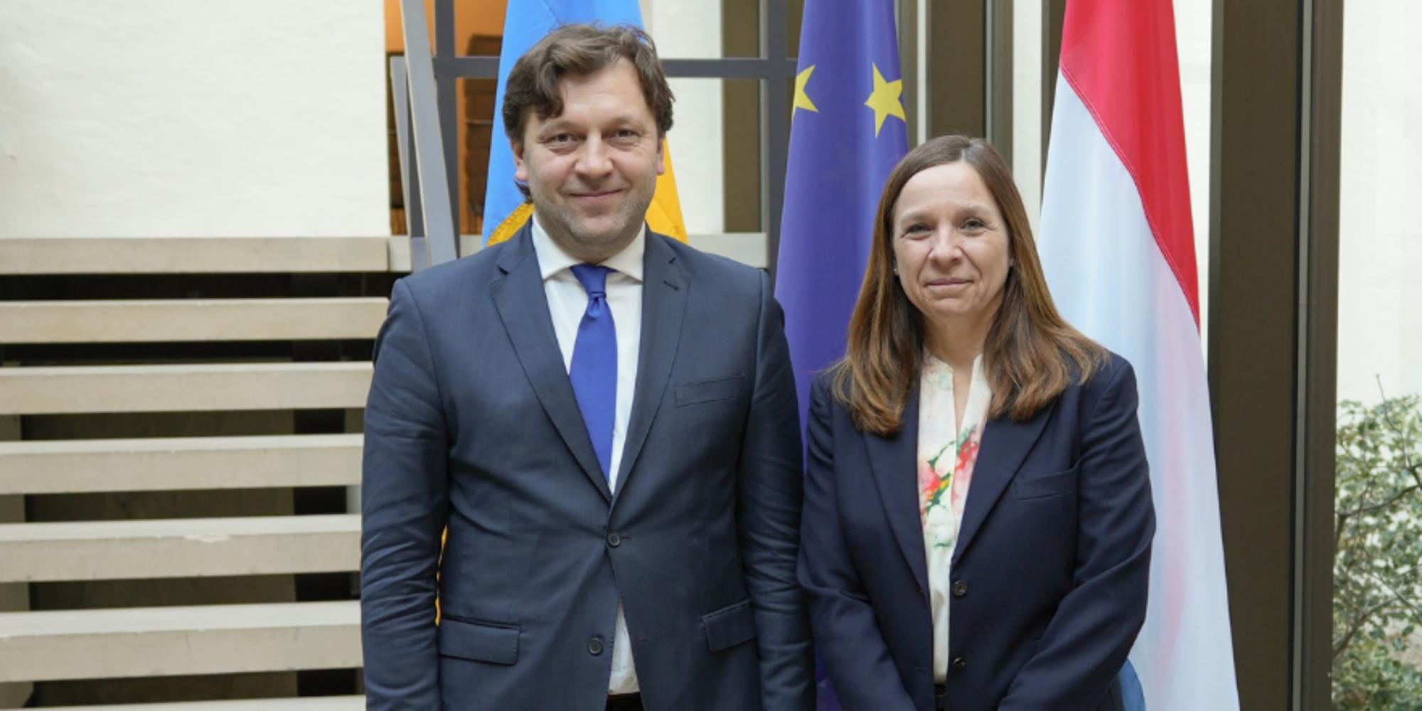 Stéphanie Obertin a reçu Dumitru Alaiba, Vice-Premier ministre et ...