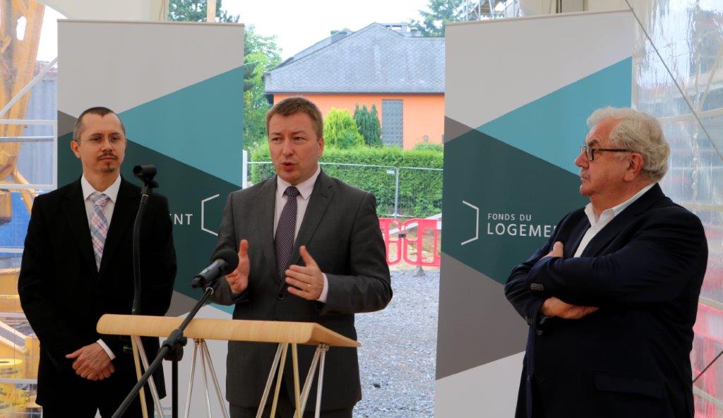 Fête de bouquet au Senningerberg - Le gouvernement luxembourgeois