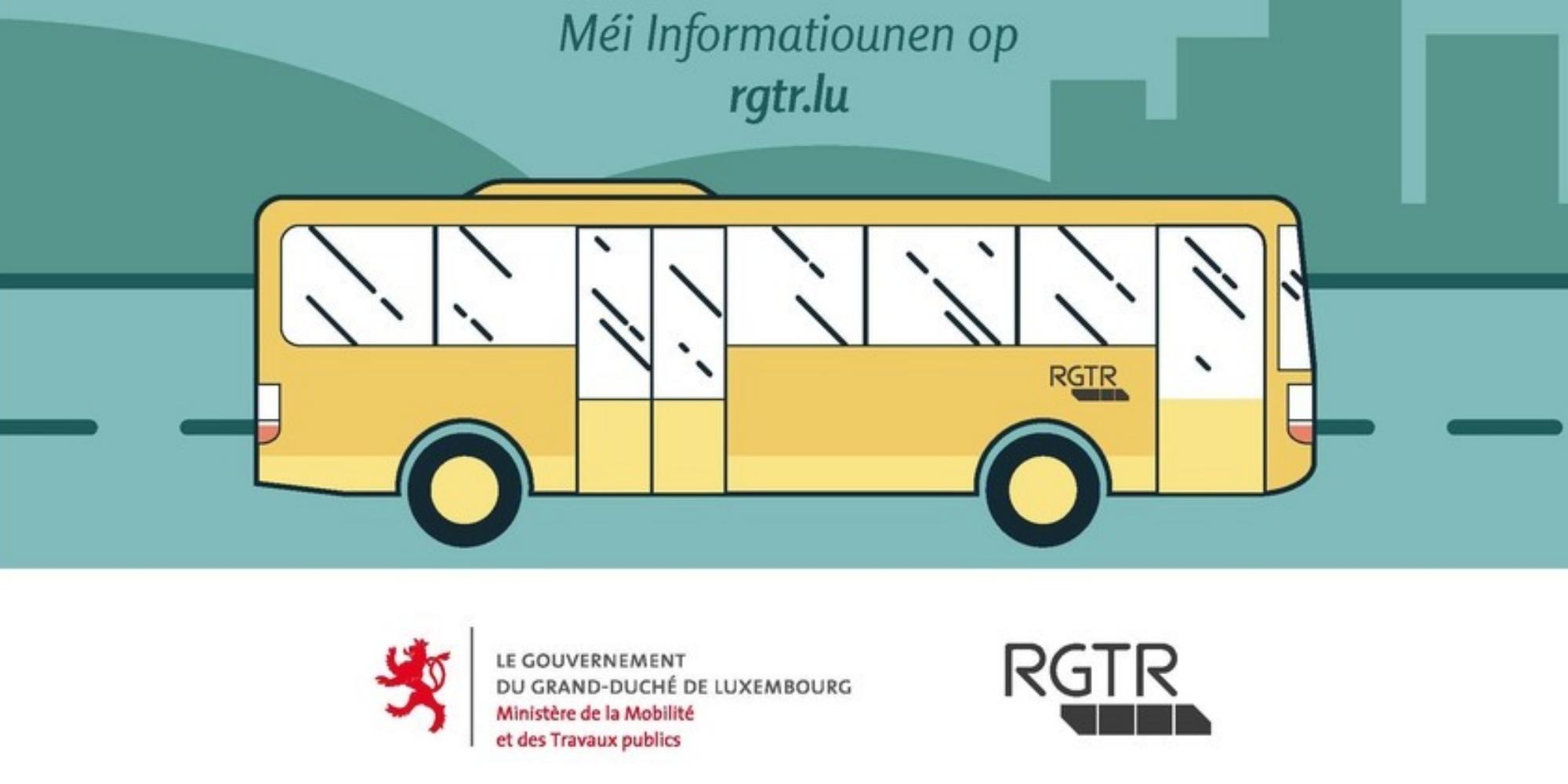 François Bausch présente le nouveau réseau des bus RGTR lors de 10 ...