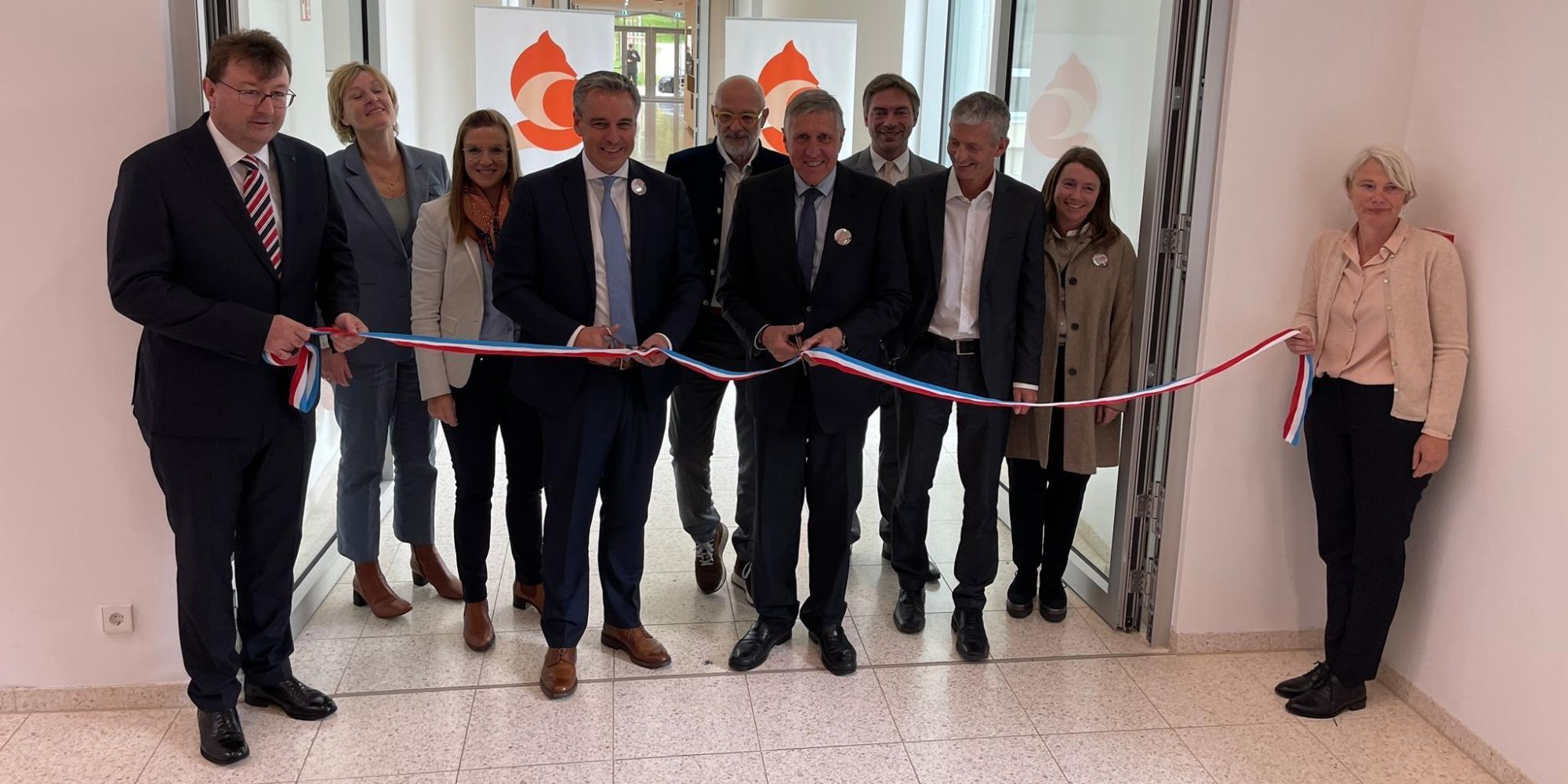 Inauguration de la rénovation et de l'extension du Lycée Michel Rodange ...