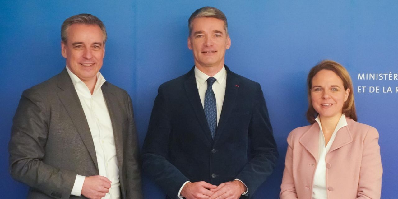 Claude Meisch et Corinne Cahen reçoivent le président de l'Université ...