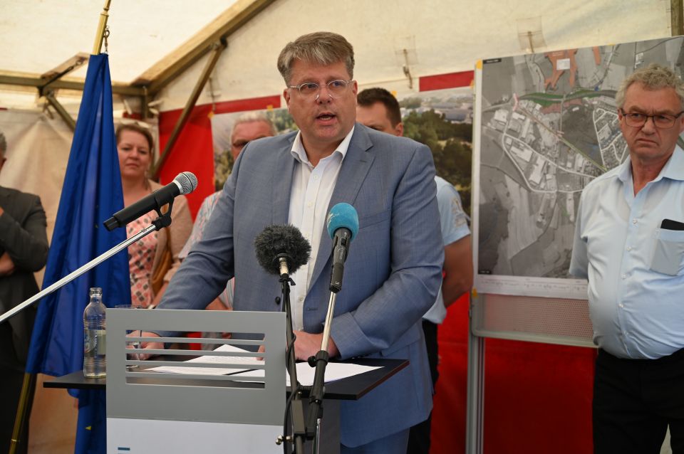 Premier coup de pelle du contournement de Hosingen - gouvernement.lu ...