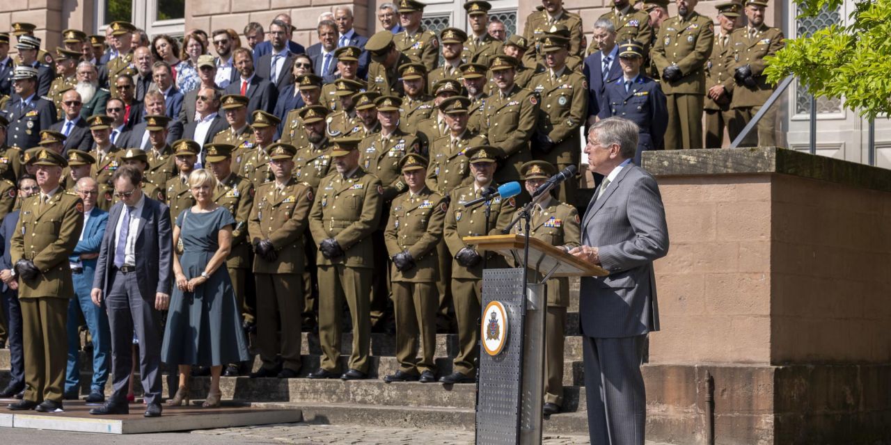 Fête nationale 2023: cérémonie militaire à Diekirch - gouvernement.lu ...