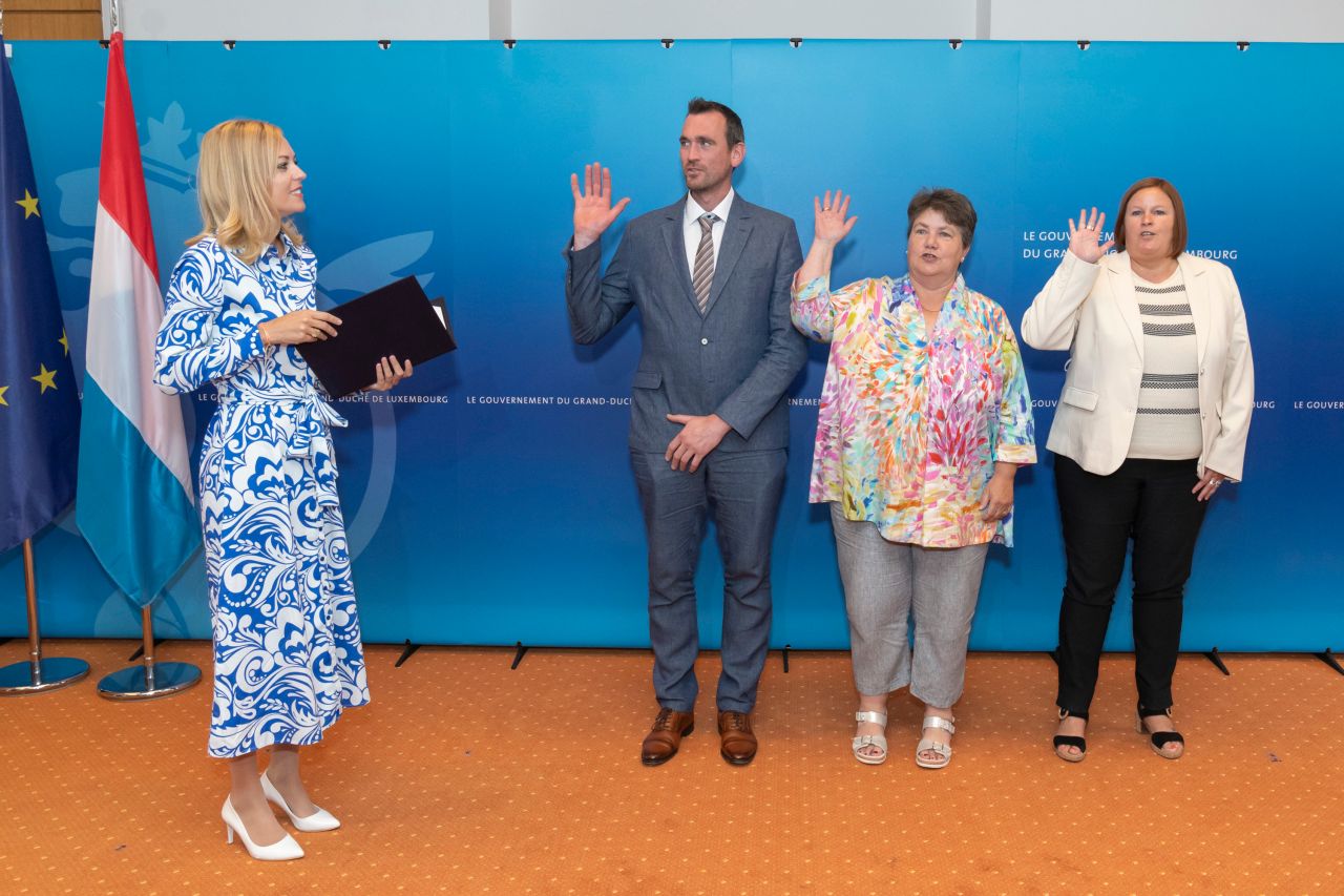 Assermentation des collèges des bourgmestre et échevins - gouvernement ...