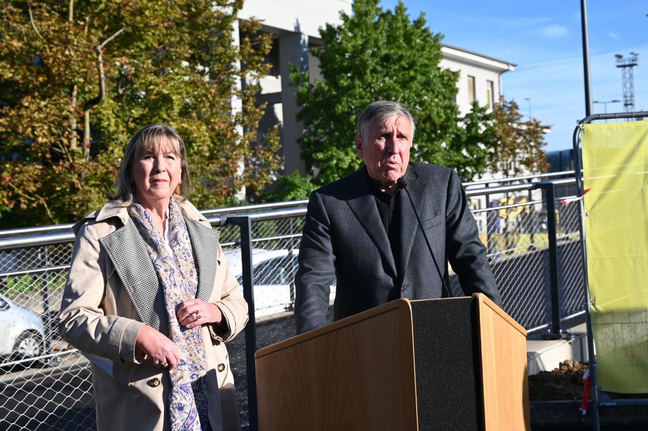 Inauguration de la rampe Mühlenweg pour cyclistes et piétons sur le ...