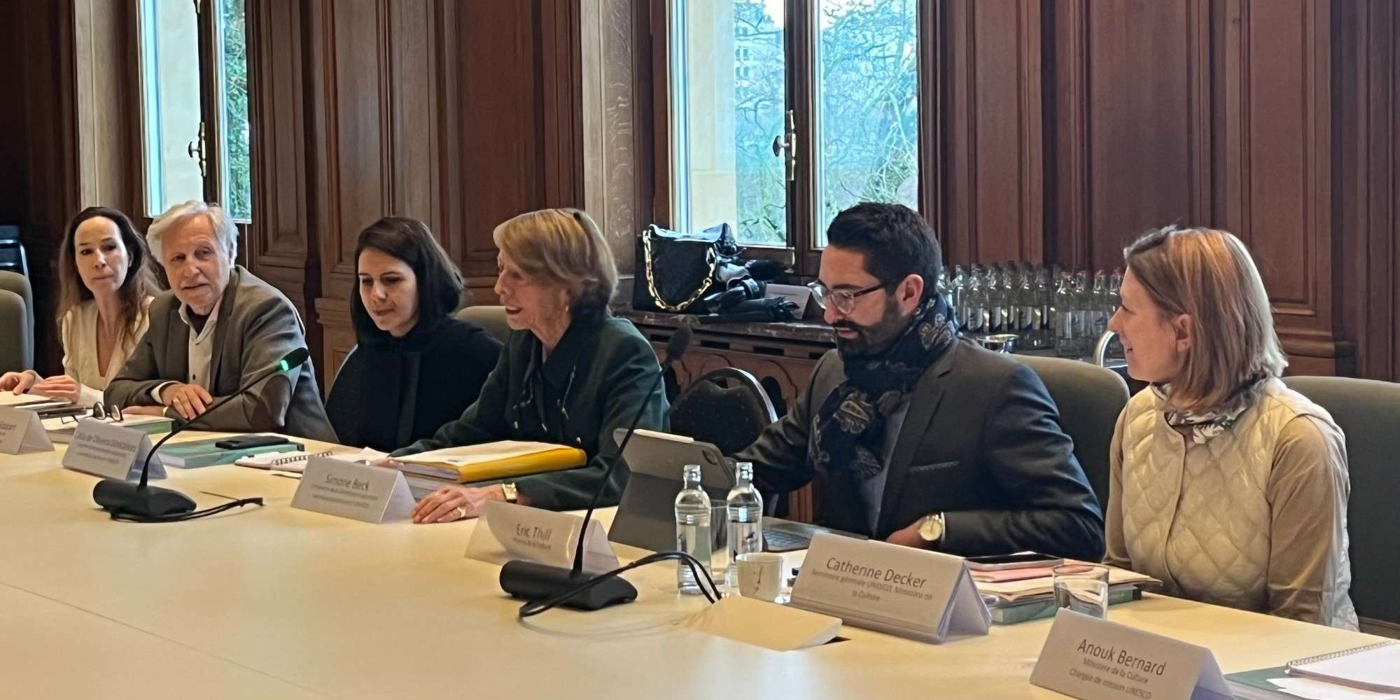 Rencontre entre Eric Thill et les membres de la Commission ...