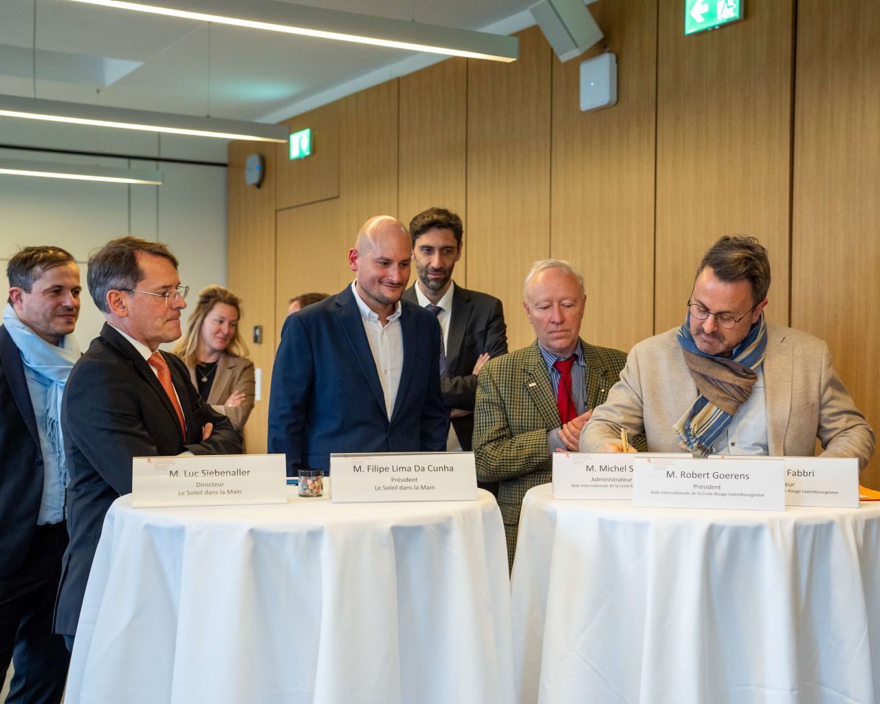 Xavier Bettel signs eight new framework agreements with nine Luxembourg ...
