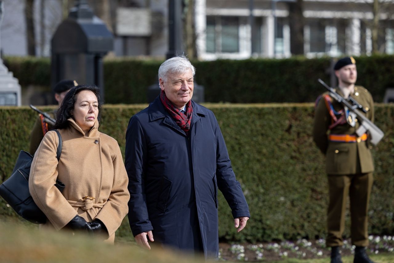 Luc Frieden à la cérémonie commémorative pour la Journée nationale de ...