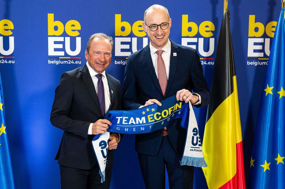 Gilles Roth, aux réunions informelles de l'Eurogroupe et du Conseil des ...