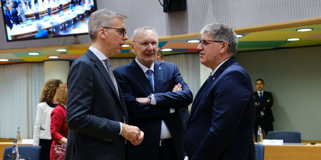 Léon Gloden at the Justice and Home Affairs Council of the European ...