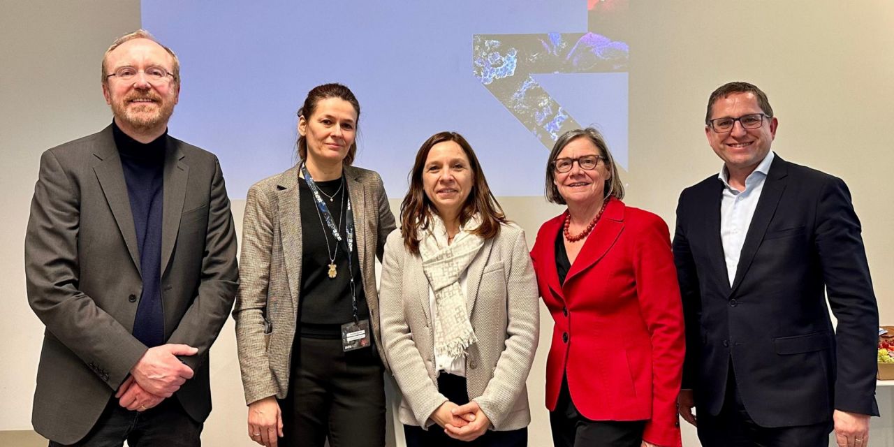 Visite de travail de la ministre Stéphanie Obertin au Fonds national de ...
