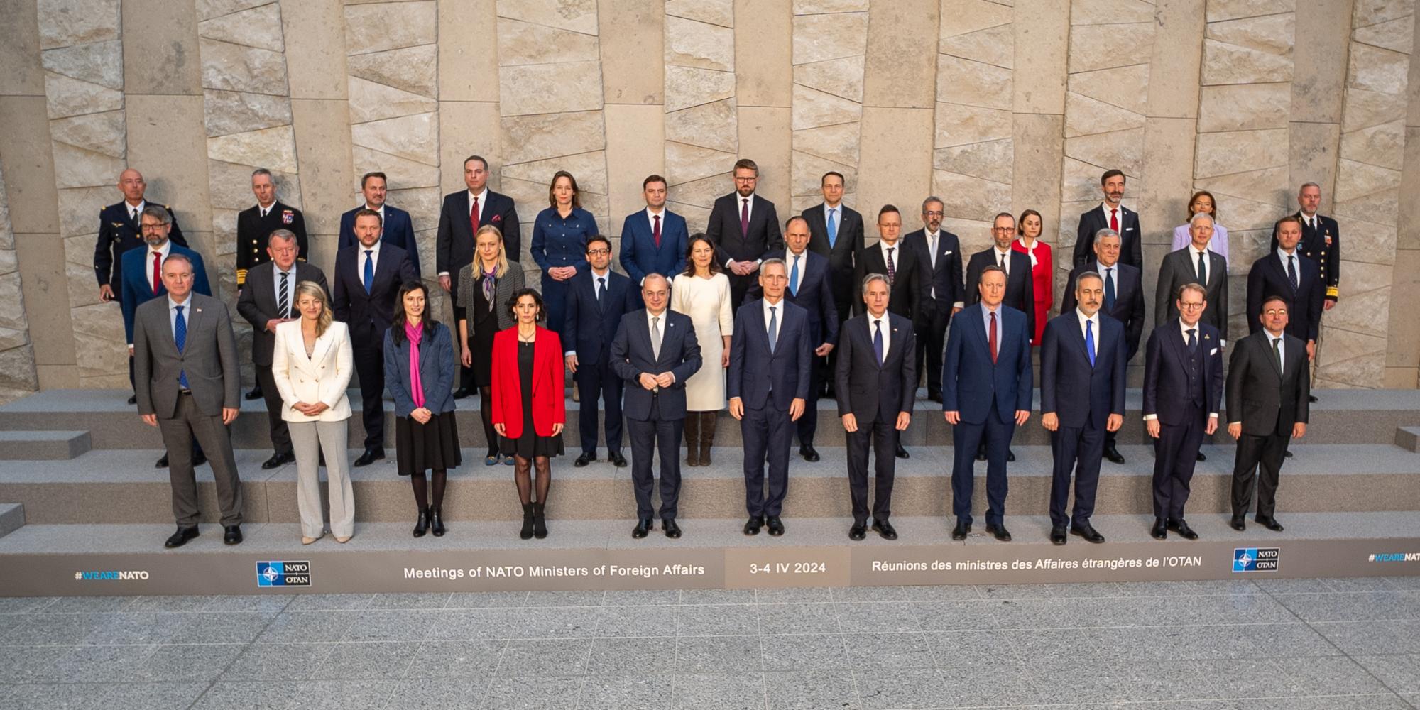 Xavier Bettel at the meeting of NATO Ministers of Foreign Affairs - The ...