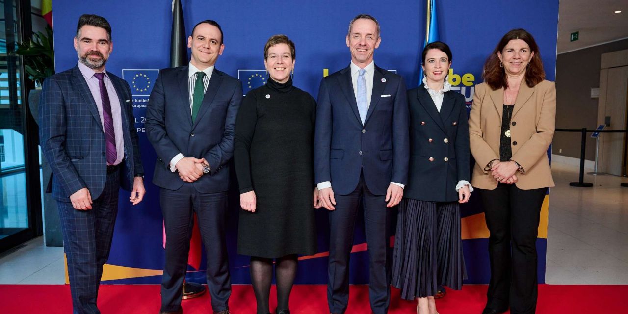 Martine Deprez and Georges Mischo took part in the high-level ...