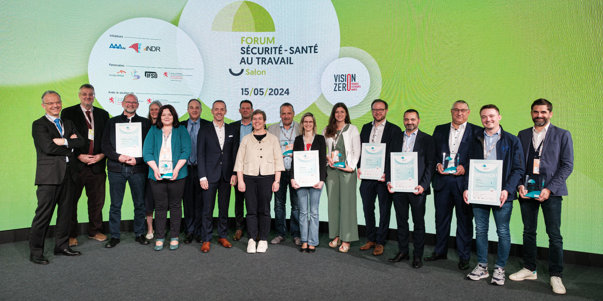 Martine Deprez et Georges Mischo ont participé à la 17e édition du ...