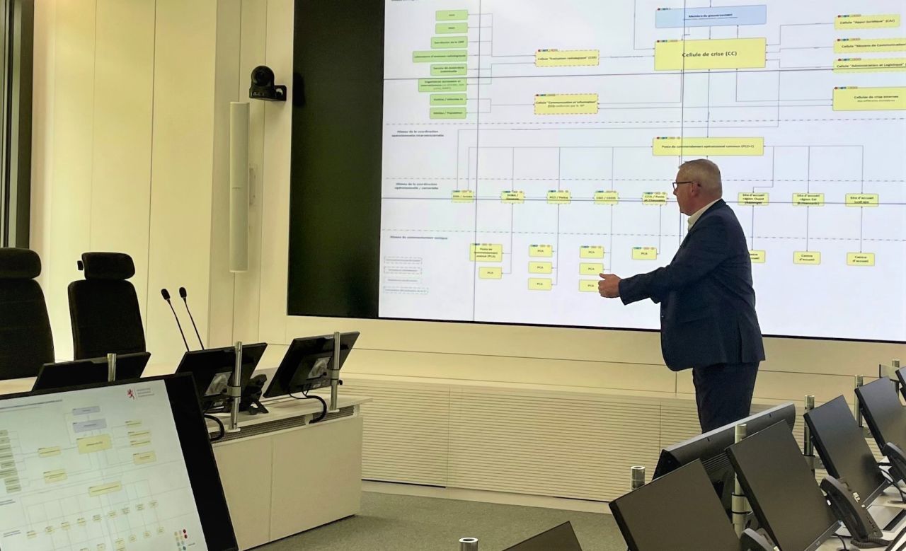 Le Consul de l'Espagne au Luxembourg et la Consule des États-Unis ...