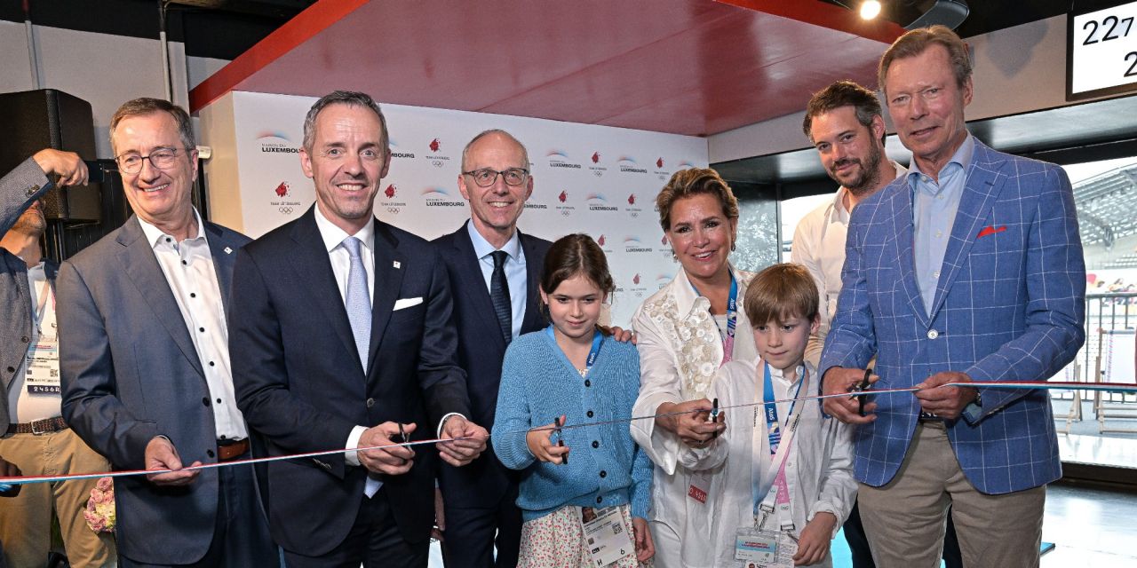 Inauguration officielle de la Maison du Luxembourg pendant les Jeux ...