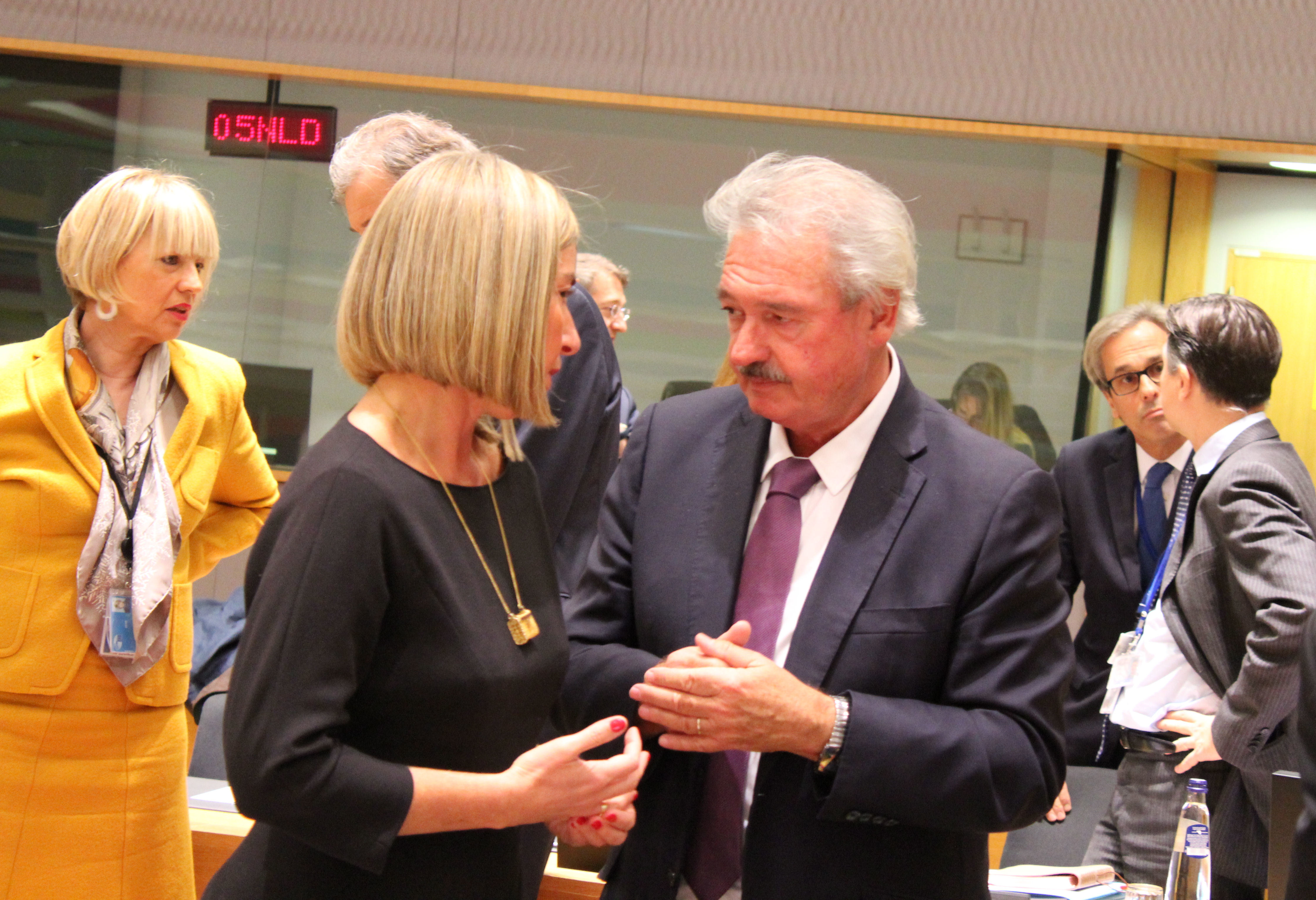 Jean Asselborn au Conseil "Affaires étrangères" de l’UE à Bruxelles ...