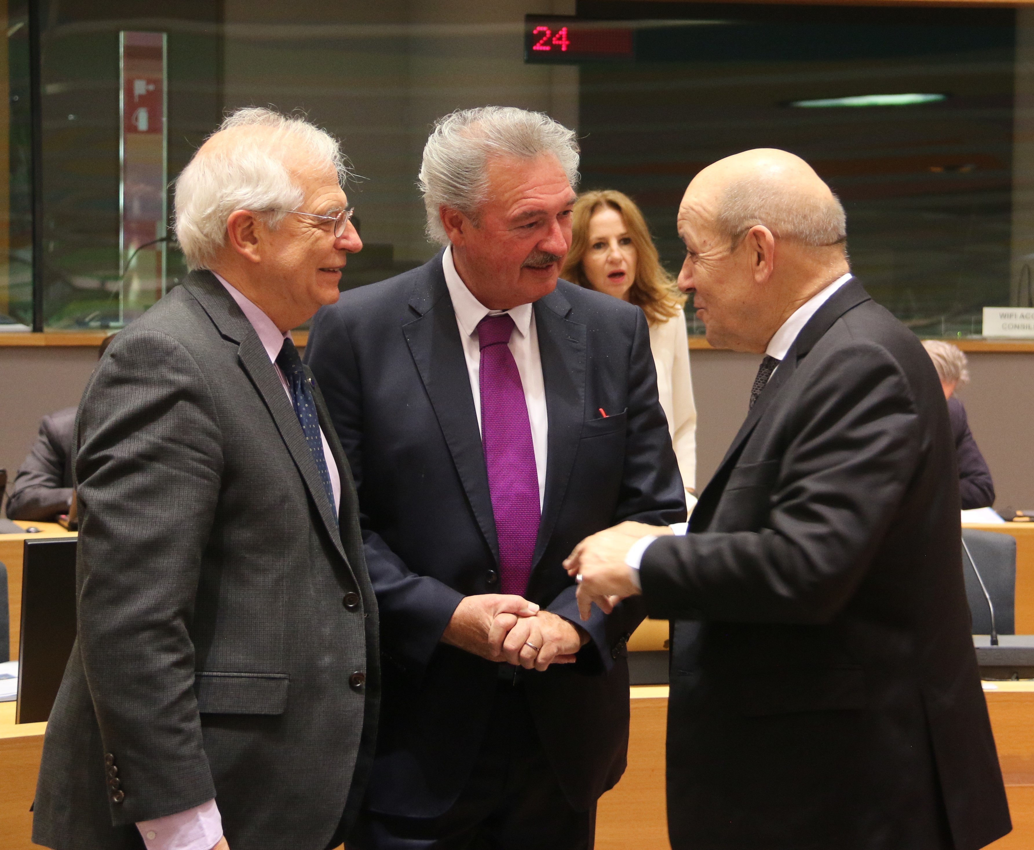 Jean Asselborn au Conseil "Affaires étrangères" de l'Union européenne à ...