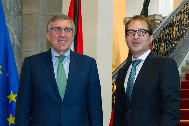 Visite de François Bausch à Berlin - Le gouvernement luxembourgeois