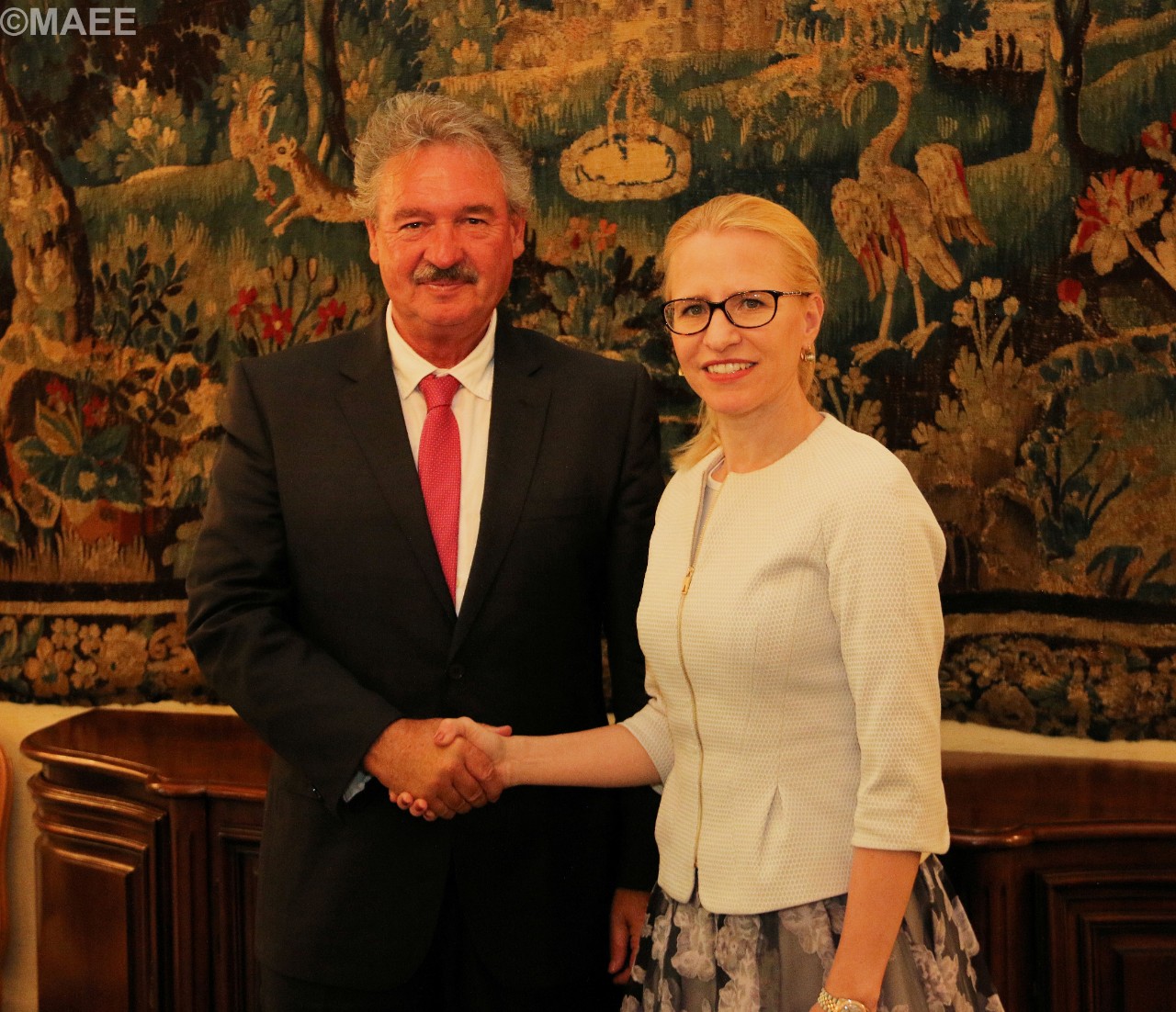 Visite à Luxembourg de la ministre des Affaires étrangères du ...
