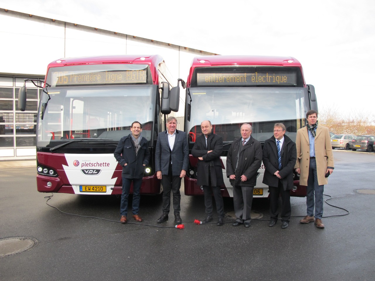 François Bausch a inauguré la première ligne de bus RGTR entièrement ...