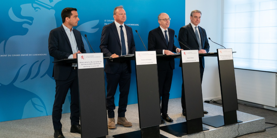 Max HAHN - Le gouvernement luxembourgeois
