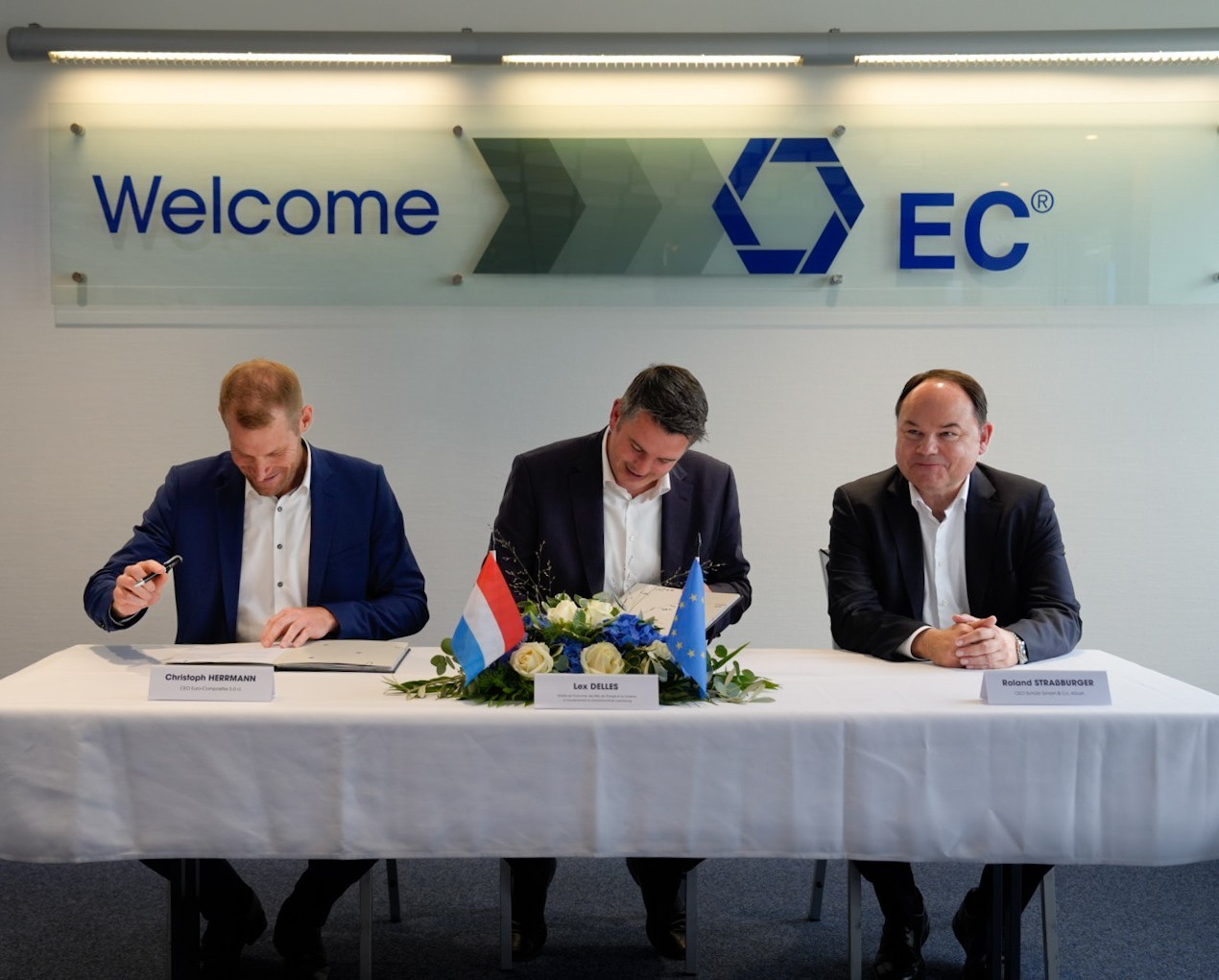 Signature d'un protocole d'accord entre le gouvernement luxembourgeois ...